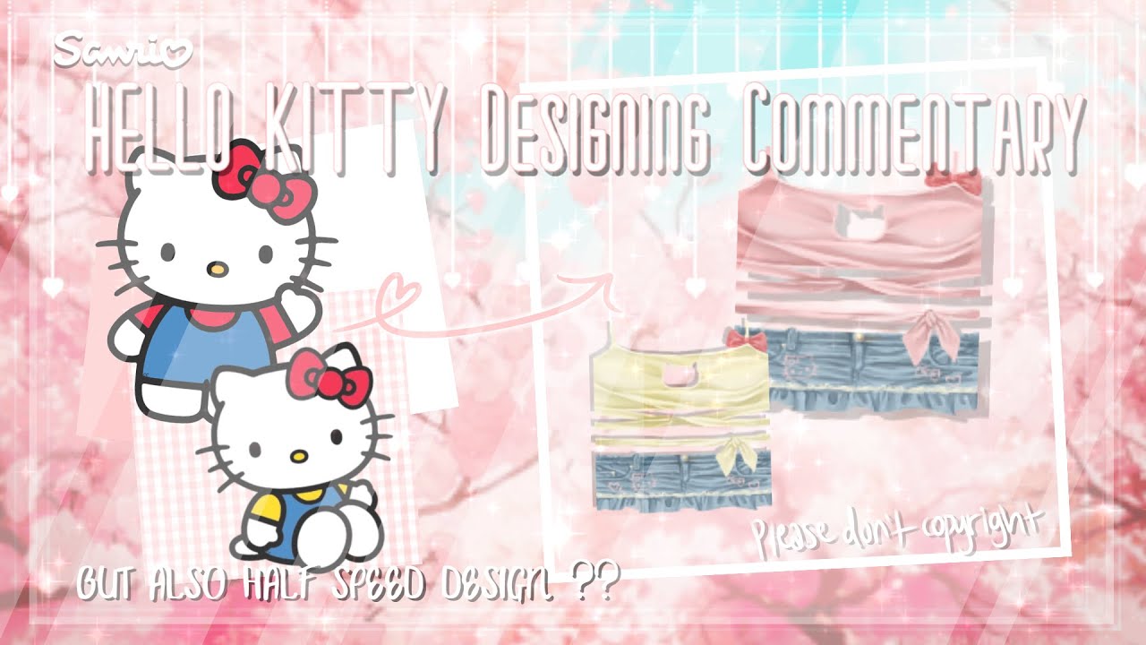 I made a Sanrio's Hello Kitty Inspired Outfit on Roblox - YouTube
