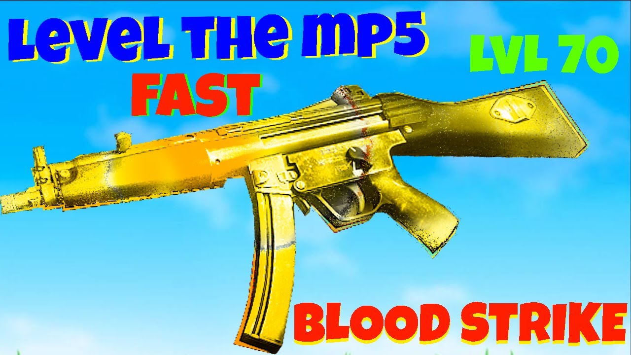 HOW TO MAX THE NEW MP5 GUN ON |BLOOD STRIKE| - YouTube