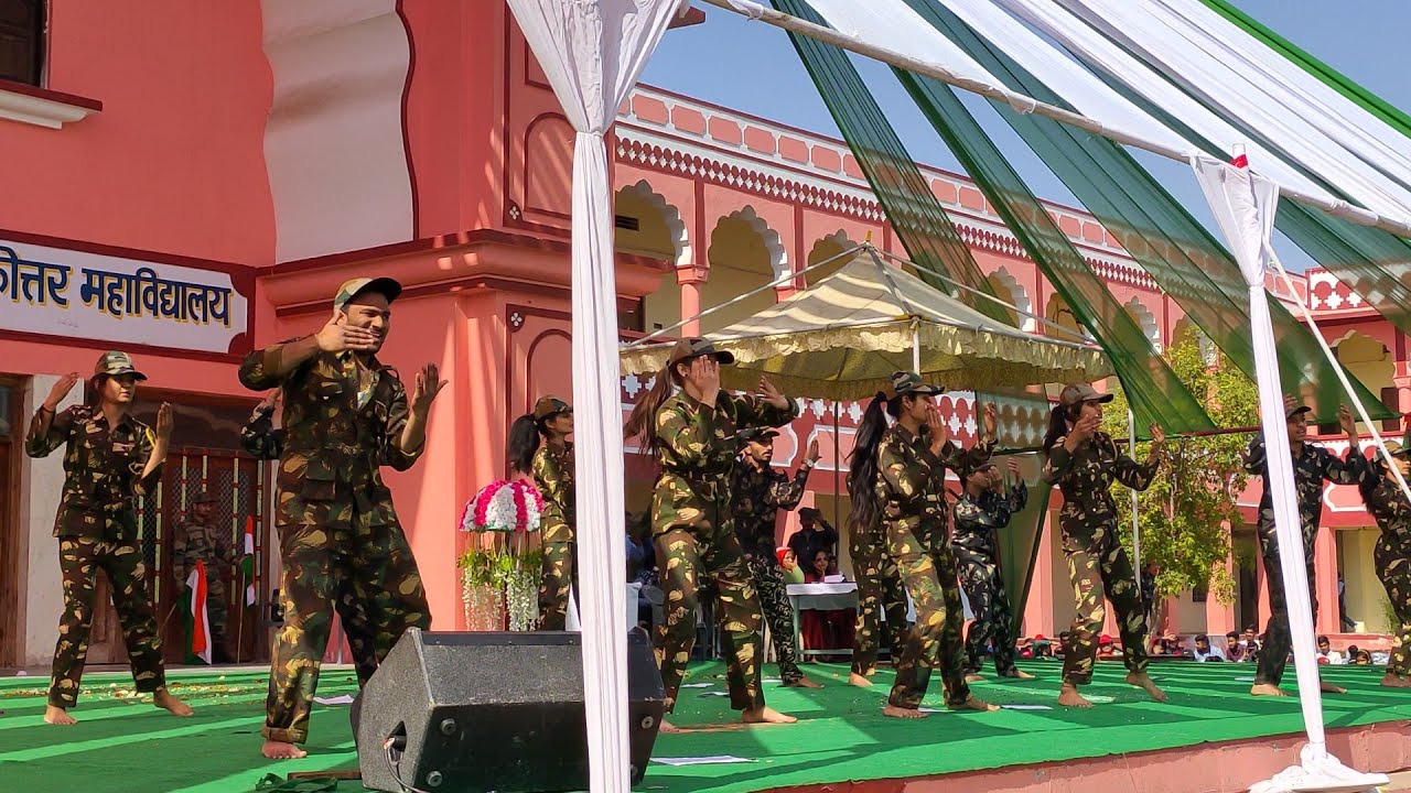 New Collage Girls and Boys Dj Desh Bhagti Dance Video, 26 January ...