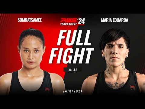 Full Fight l Somratsamee Manop Muay Thai Gym vs Maria Eduarda Kamnan Chet Muangchon I RWS