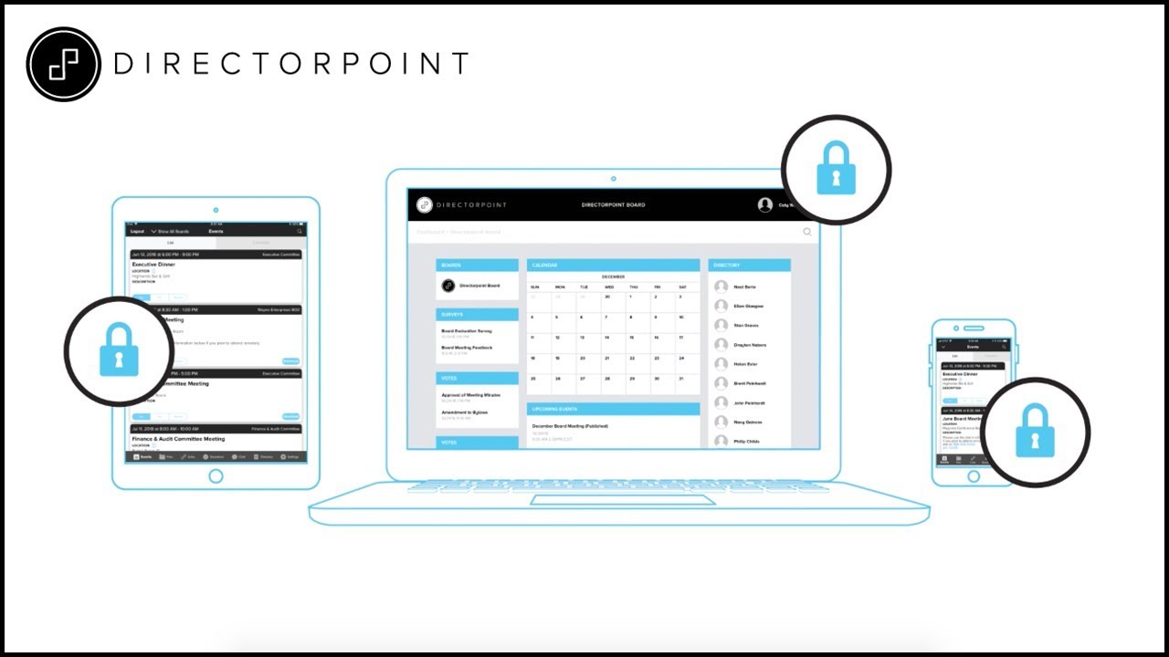 Directorpoint: Board Information at the Touch of a Button - YouTube
