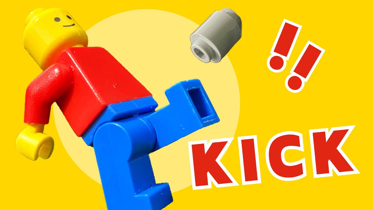 LEGO STOP MOTION | LEGO Man Kick the can - YouTube