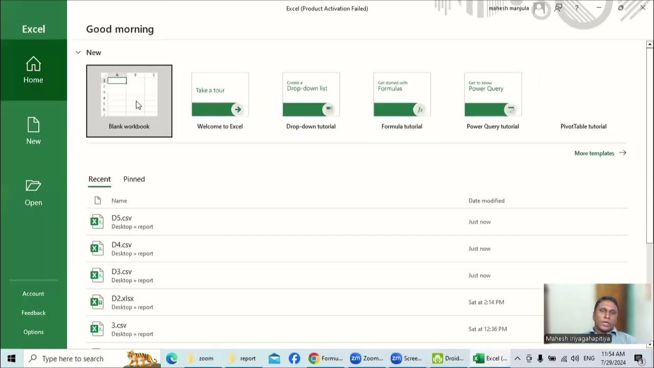 Power Query Automation ( සිංහලෙන් ) - YouTube