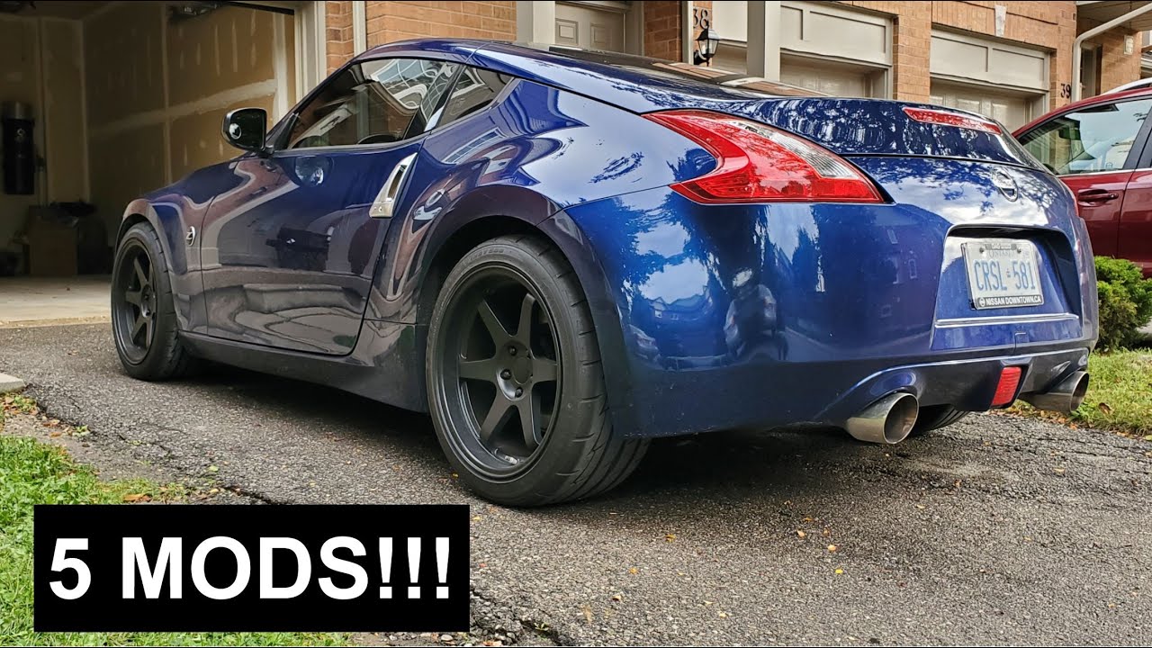 5 MUST HAVE Mods for your 370Z | Build Update - YouTube