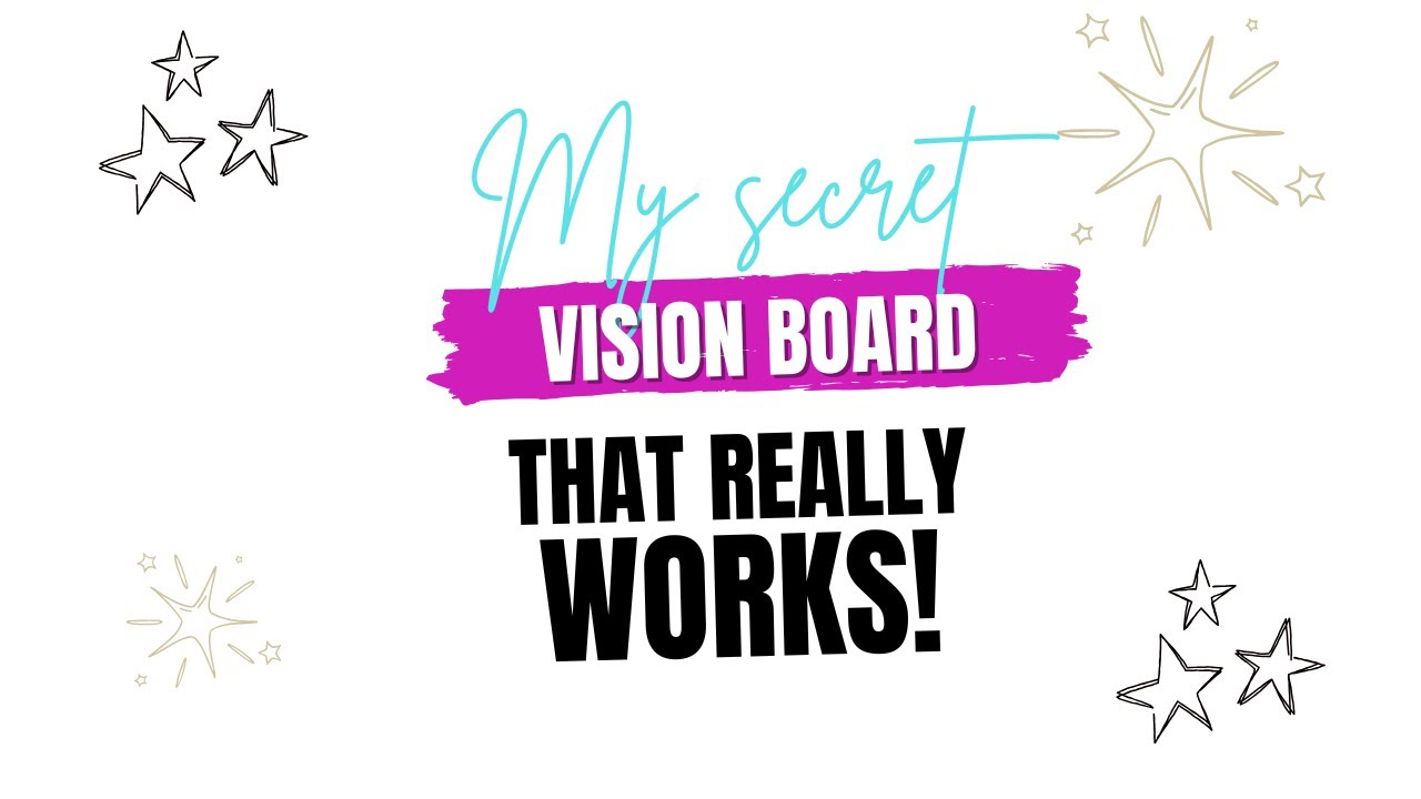 My Secret Vision Board That Actually Works 🎨 1 - YouTube