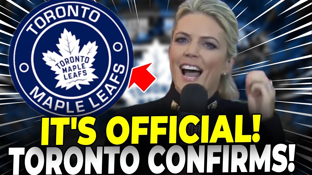 MAPLE LEAFS ON FIRE! NHL CONFIRM! UPDATE FROM TIMOTHY LILJEGREN ...