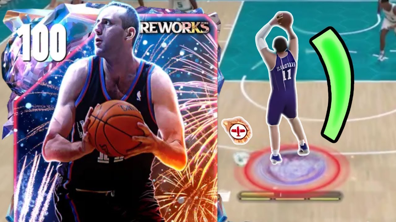 100 OVERALL ZYDRUNAS ILGAUSKAS JUMPER IS SO FAST IN NBA2K25 MyTeam ...