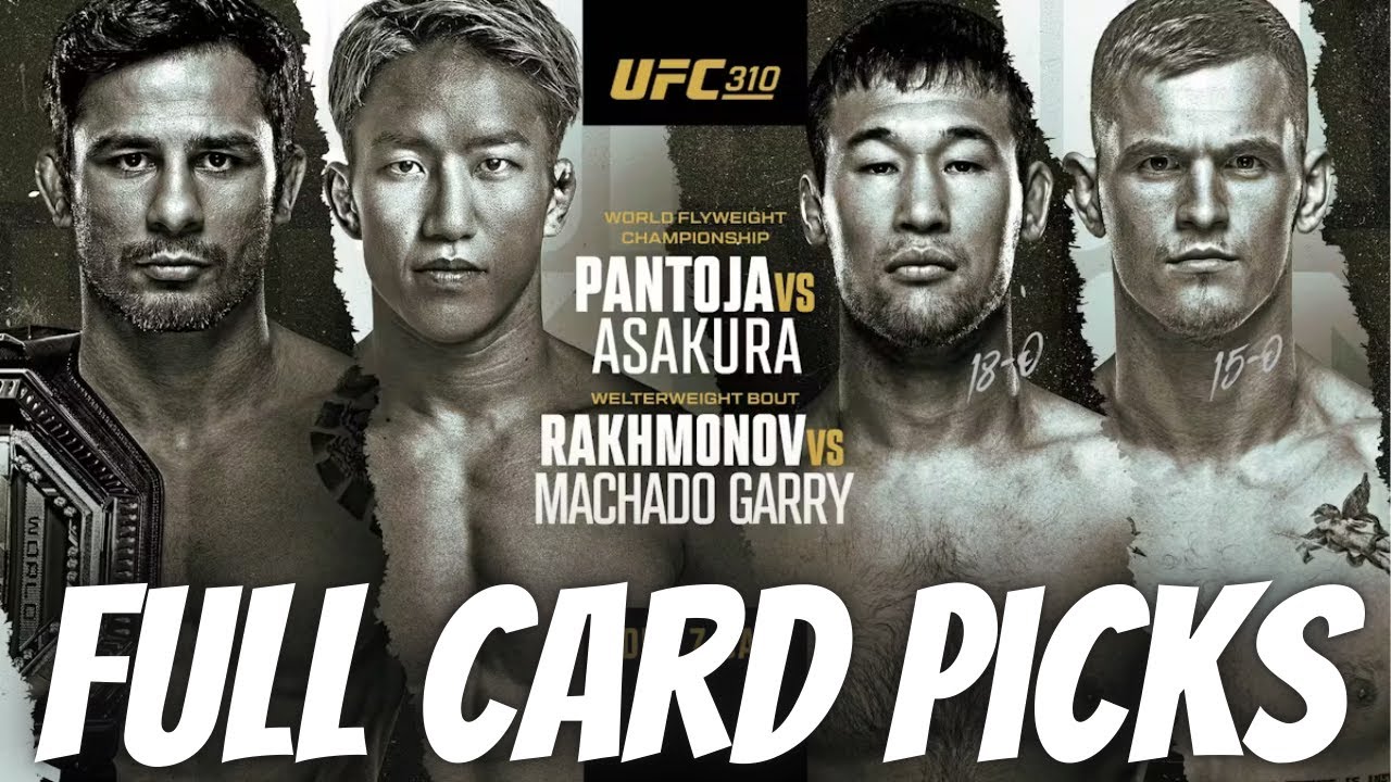 UFC 310 Full Card Predictions - YouTube