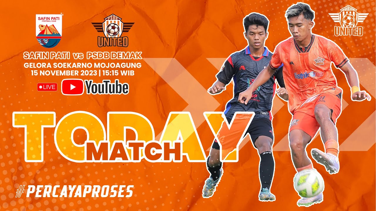 LIVE LIGA 3 JATENG SAFIN PATI VS PSDB DEMAK - YouTube
