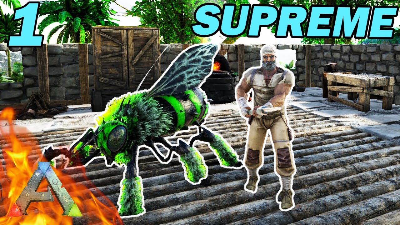 Nouvelle aventure sur Supreme sur ARK SURVIVAL EVOLVED ! Ark SUPREME 1 ...