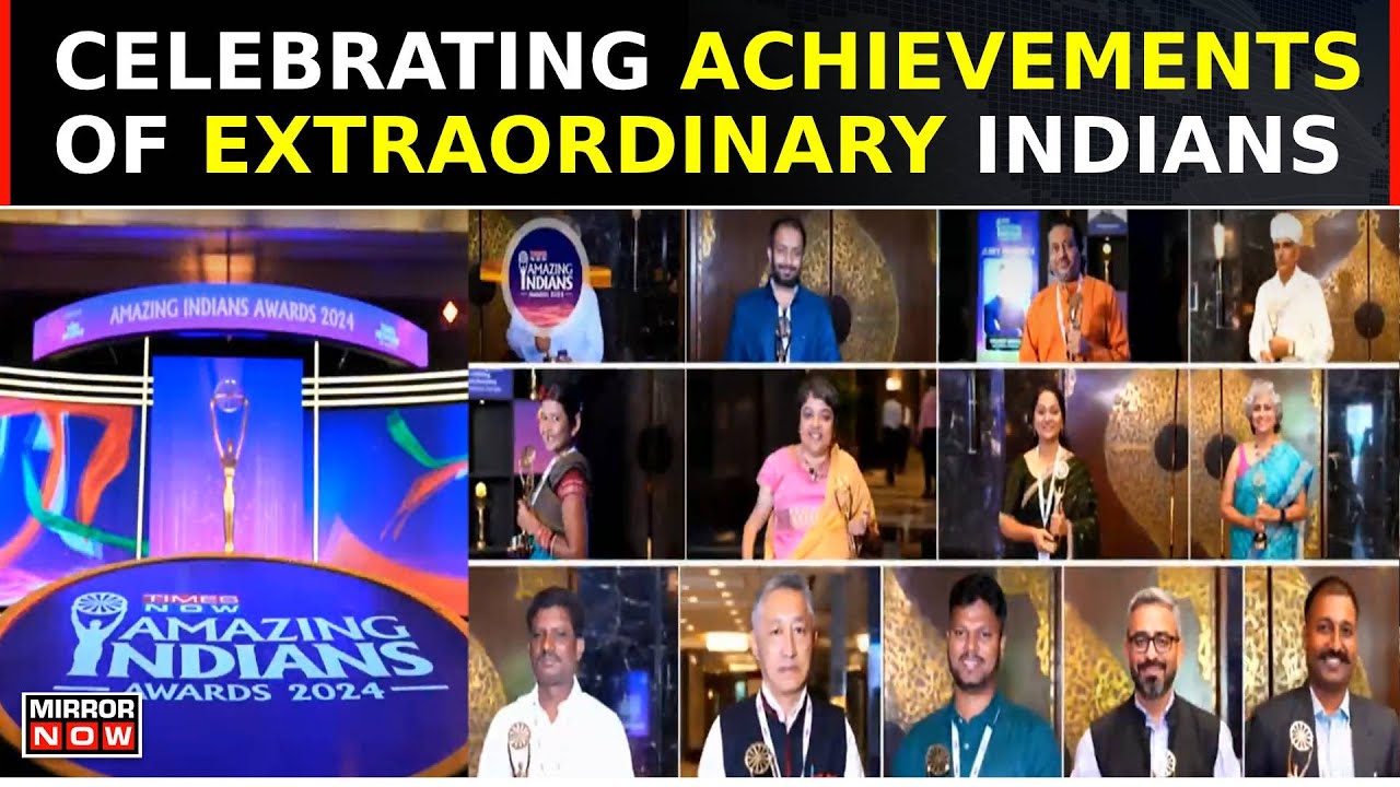 Amazing Indians Awards 2024 | Watch: Common People's Uncommon Stories ...