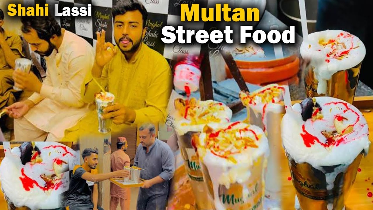 Shahi Lassi First Time In Multan | Multan Street Food - YouTube