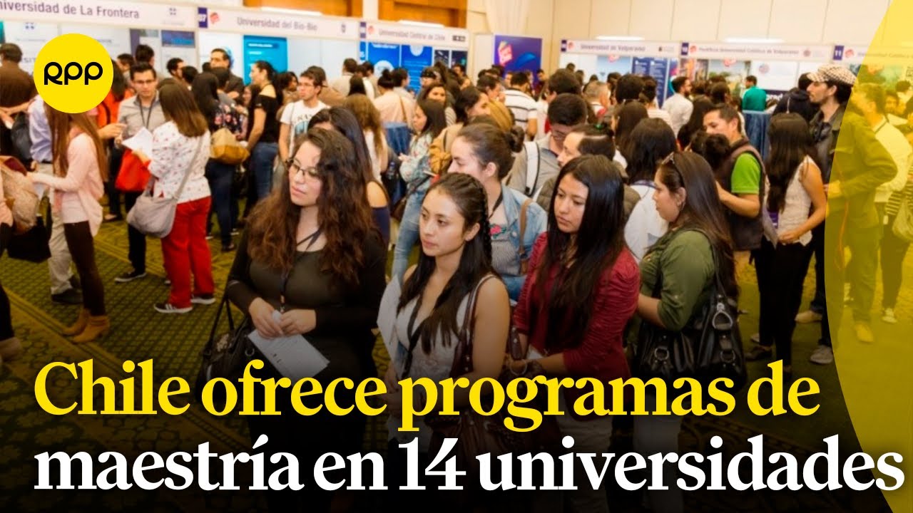 Chile ofrece programas de maestría en 14 universidades - YouTube