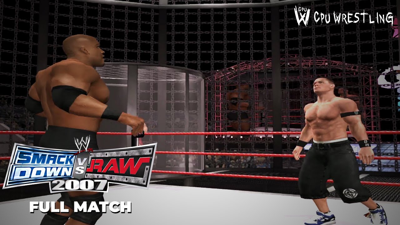 WWE SVR 2007 | Jaw-Dropping Elimination Chamber: John Cena, Big Show ...