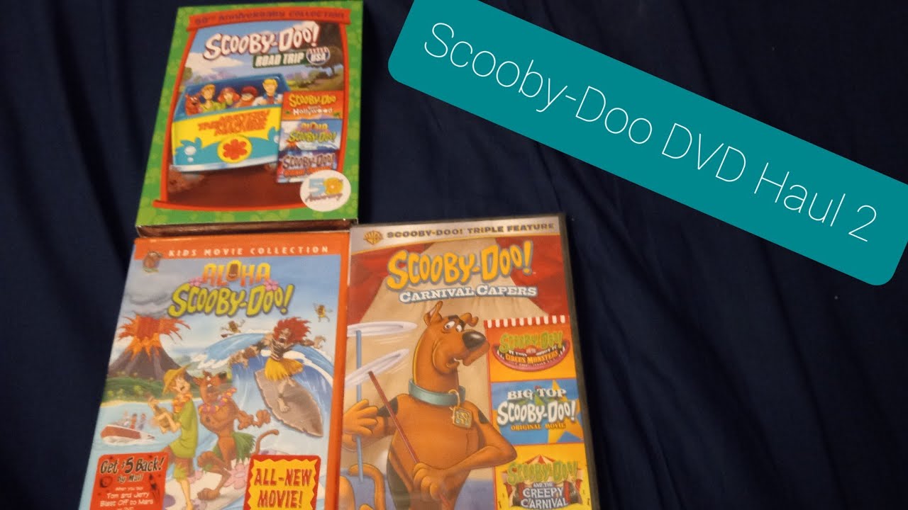 Scooby-doo DVD haul 2 - YouTube