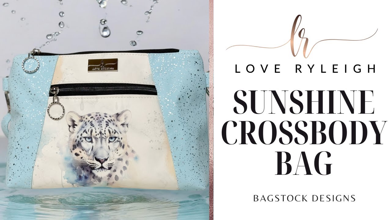 Sewing the Sunshine Crossbody by Bagstock Designs - YouTube