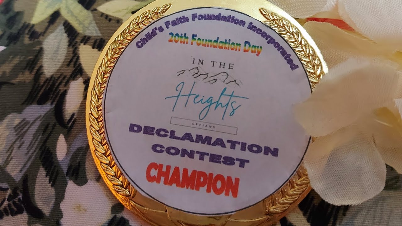 The Promised Land (Champion in Declamation 2023) - YouTube