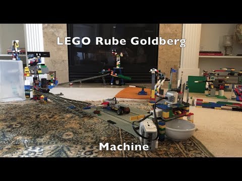 LEGO Rube Goldberg Machine - YouTube