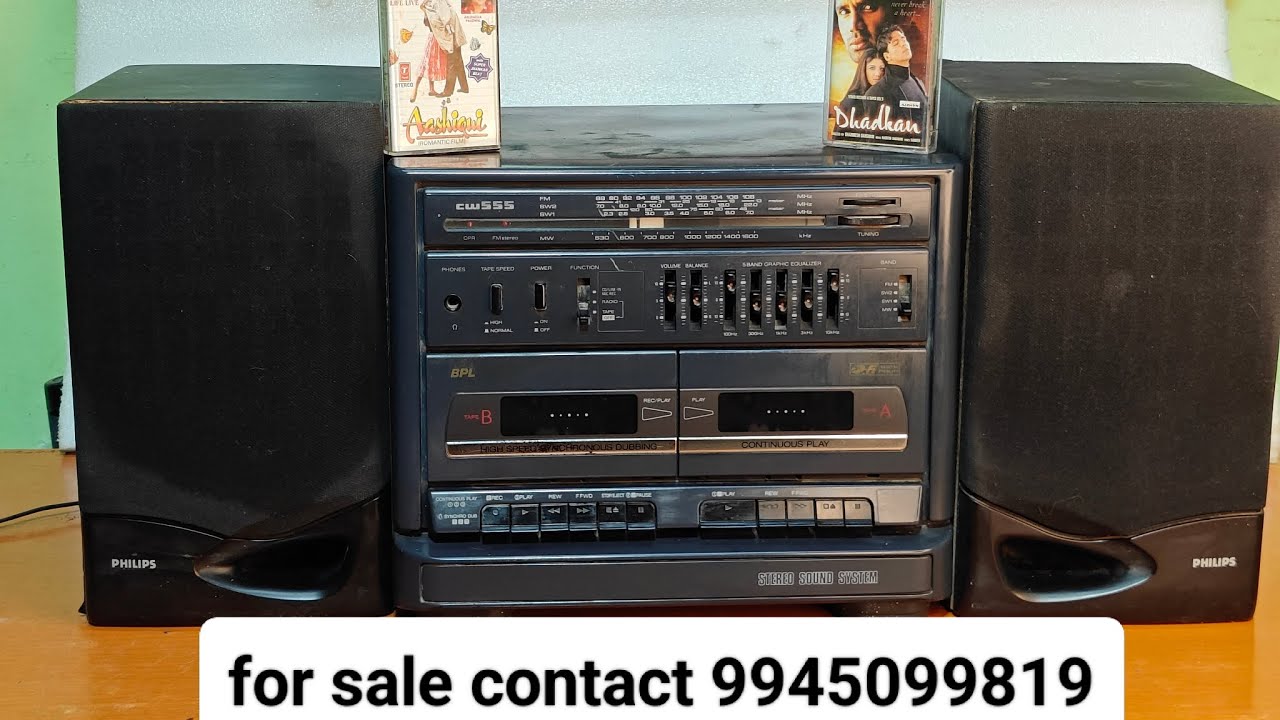 BPL 📻 CW555 WITH PHILIPS speakers sold out CONTACT 9945099819 # ...