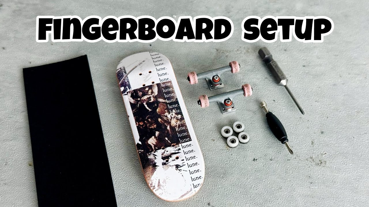 New Fingerboard Setup - YouTube