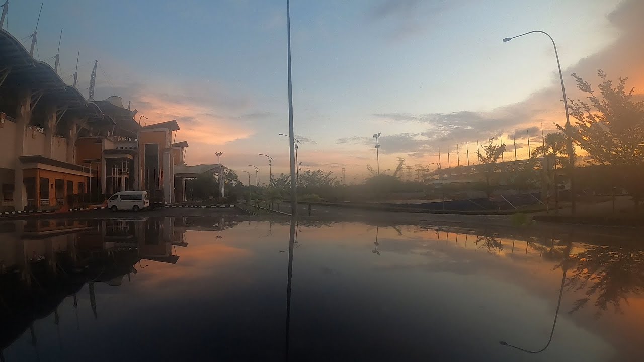 Sunset at Stadium Azman Hashim | Timelapse | UTM Johor Bahru | GoPro ...