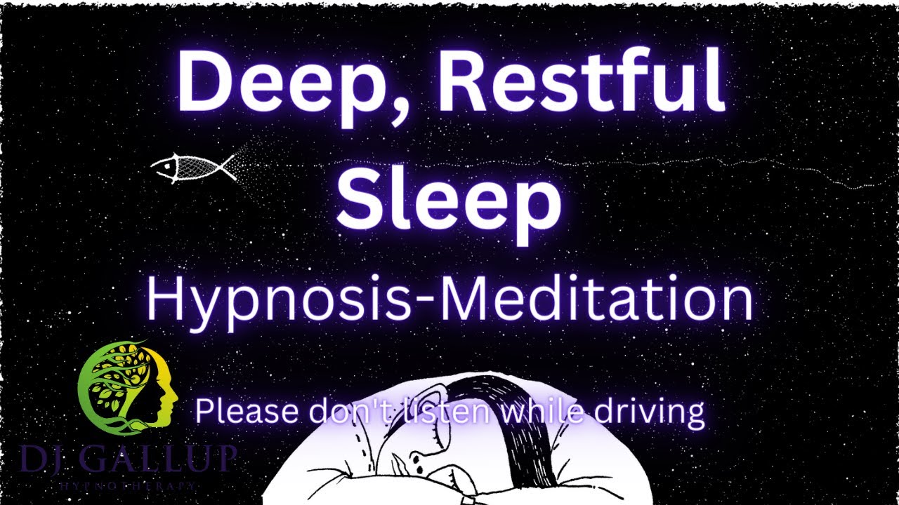 Deep, Restful Sleep | Hypnosis + Meditation | 10 Minute Whole Body ...