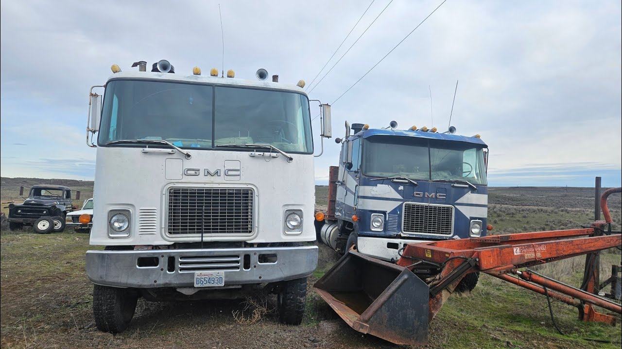 Rare 1970s 12v71 Detroit GMC Astro cabover - YouTube