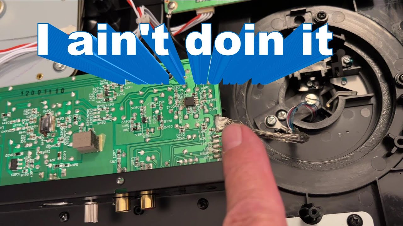 AT-LP120XUSB Audio-Technica Pre-Amp Removal? NOT - YouTube
