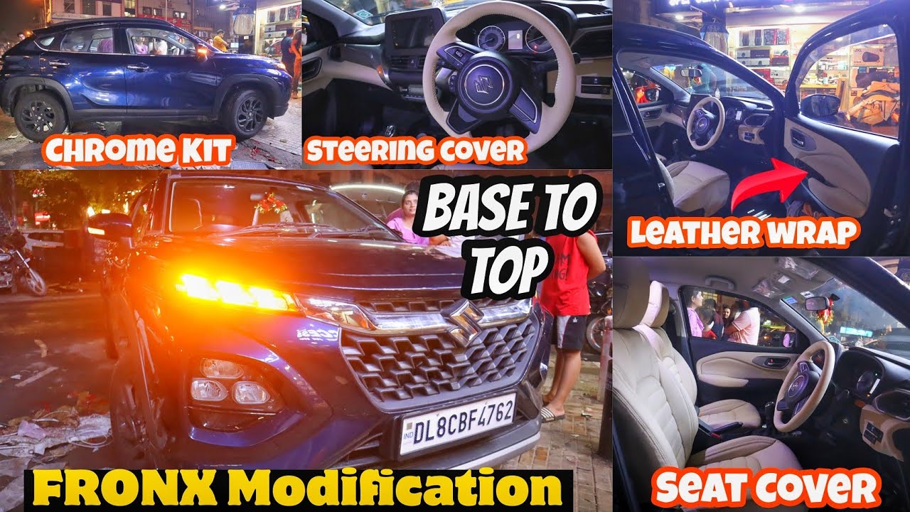 💥2023 FRONX Modification | Best Modified FRONX at Lalit car Accessories ...