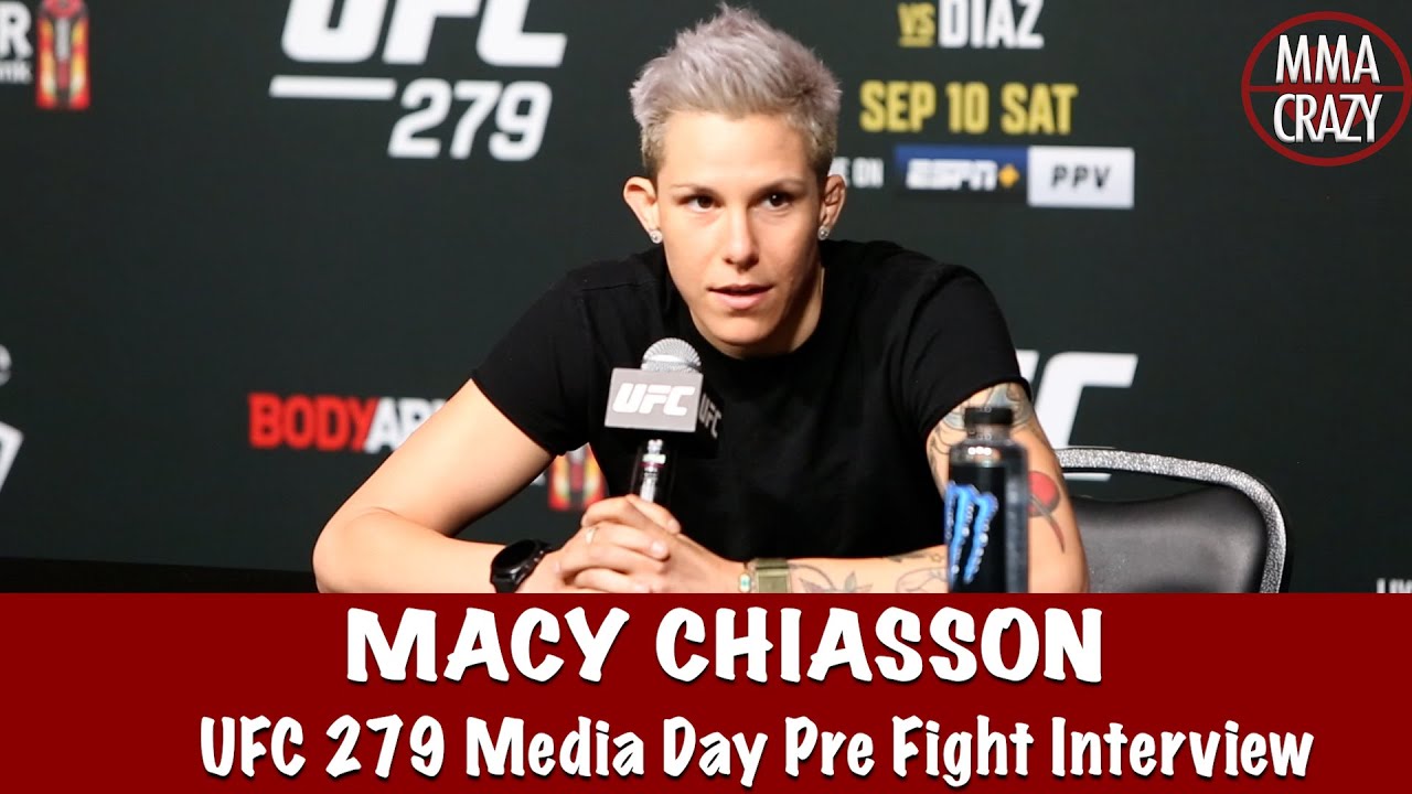 Macy Chiasson on Irene Aldana 'I think its a perfect matchup' | UFC 279 ...