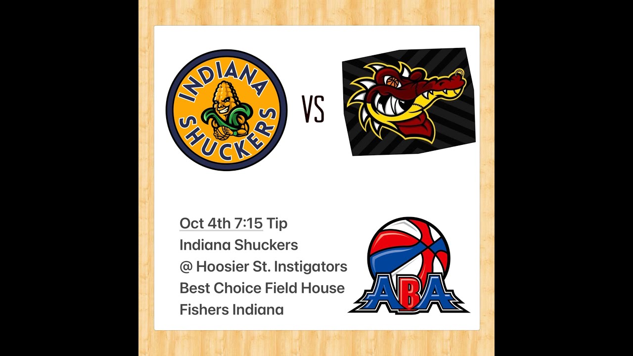 2024 Preseason Game Indiana Shuckers @ Hoosier State Instigators - YouTube
