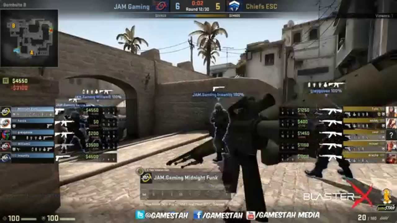 Gamestah CSGO: JAM GAMING V ALTERNATE Sound Blaster Cup - YouTube