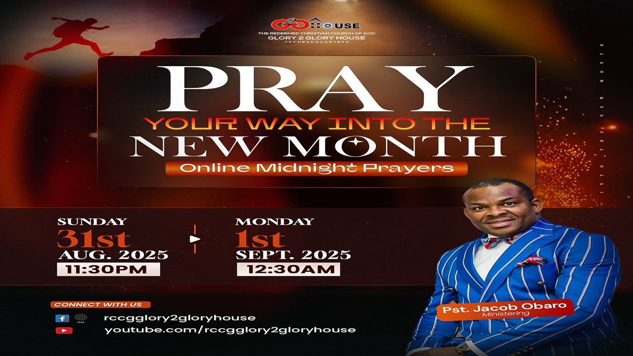 Crossover Midnight Prayers || Sunday, 31st August, 2025 - YouTube