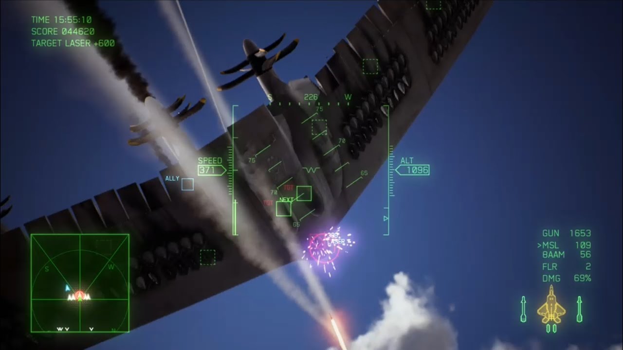 Casual Arsenal Bird Kill Attempt - 2m13s740ms - Ace Combat 7 - 3rd ...