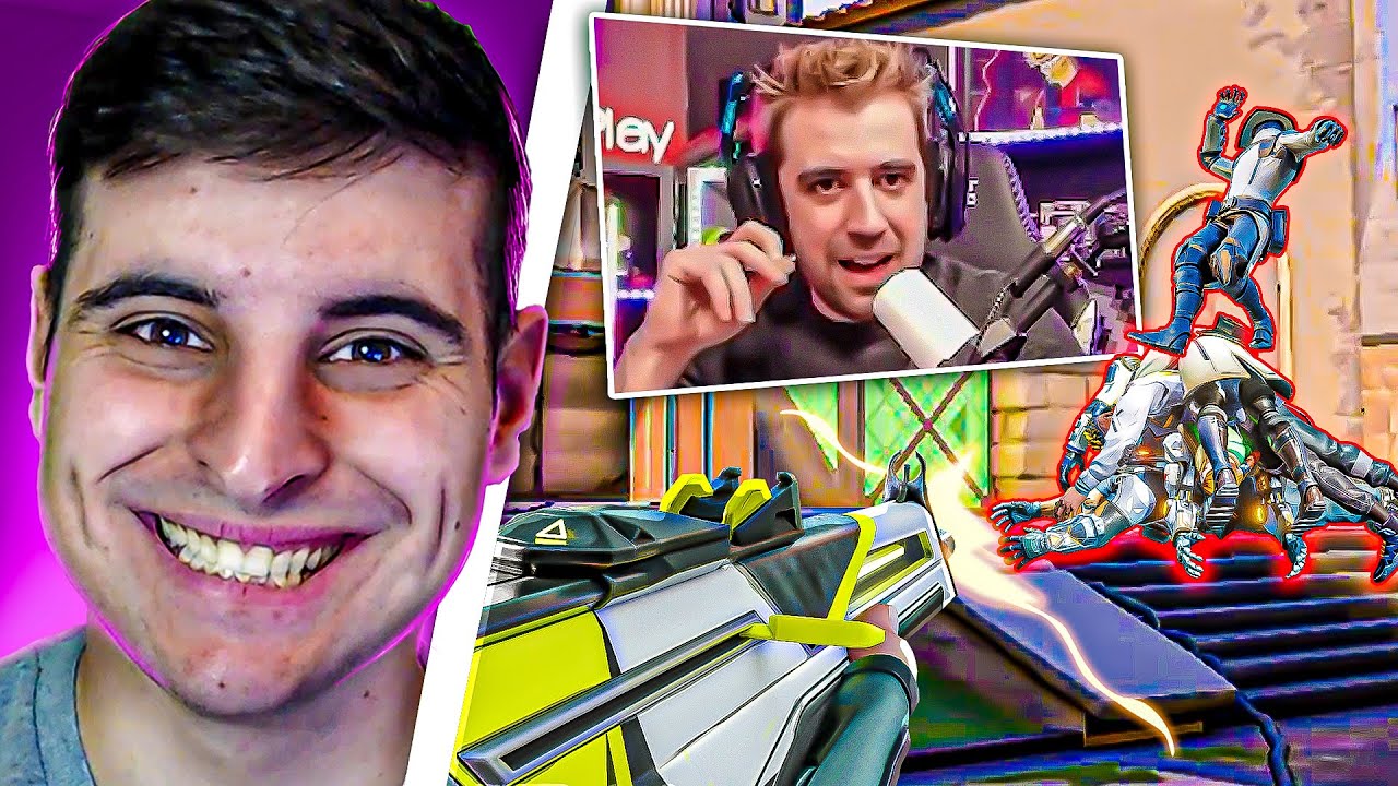 REACCIONANDO A AURONPLAY EN VALORANT - YouTube
