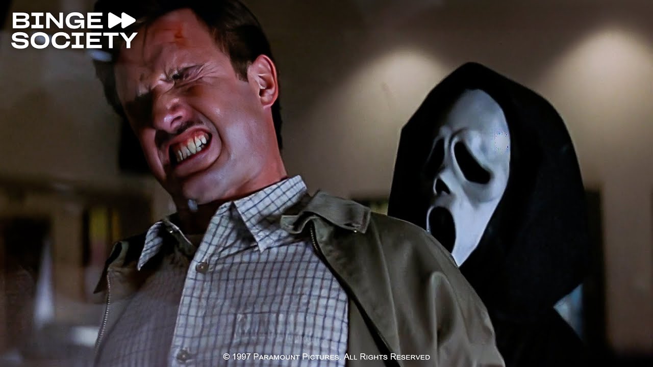Scream 2 (1997): Best Ghostface Scenes - YouTube