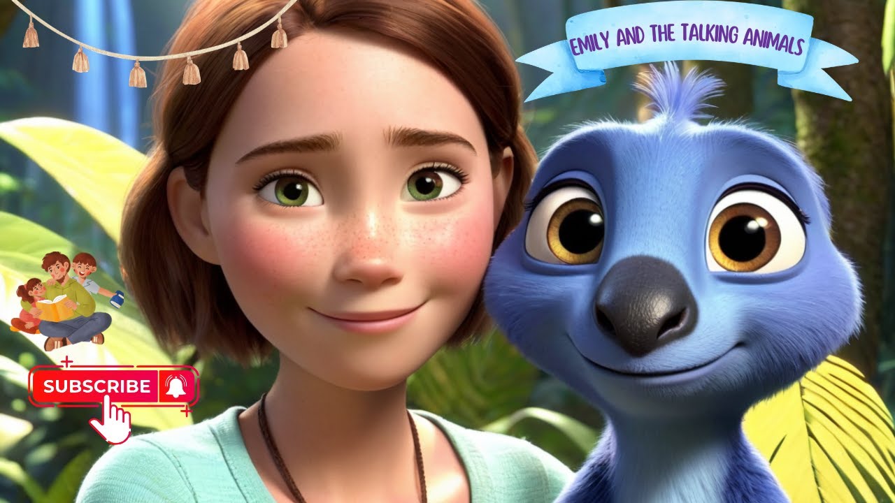 Emily and the Talking Animals |English story for children|Bedtime story ...