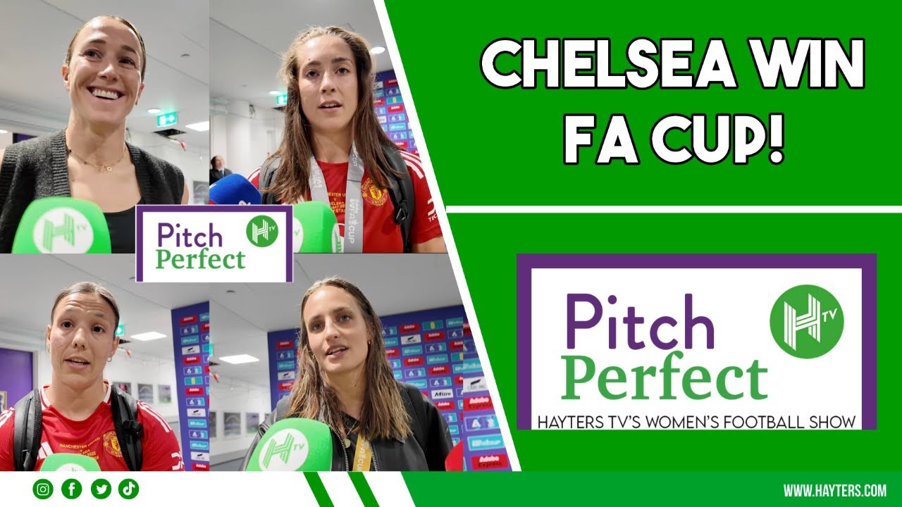 Chelsea's TREBLE 🏆 FA Cup victory over Man United | Pitch Perfect LIVE ...