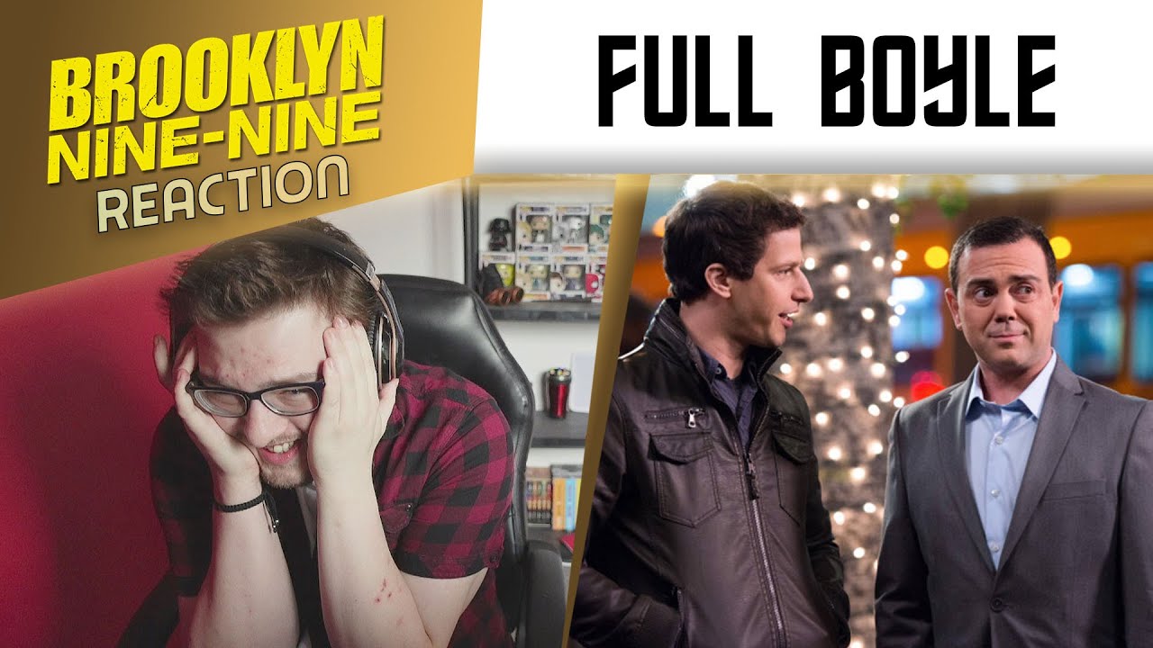 Brooklyn 99 1x17 "Full Boyle" Reaction - YouTube