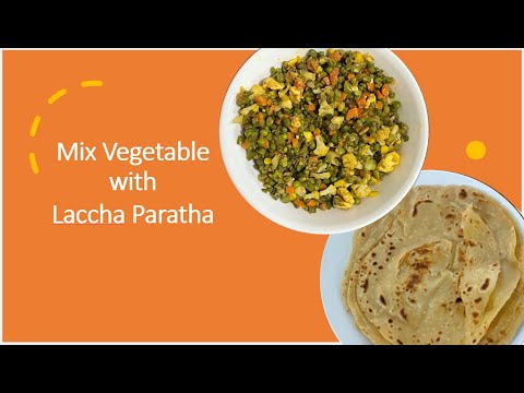 Mix Vegetable | Laccha Paratha | Indian Dishes | Indian Bread - YouTube