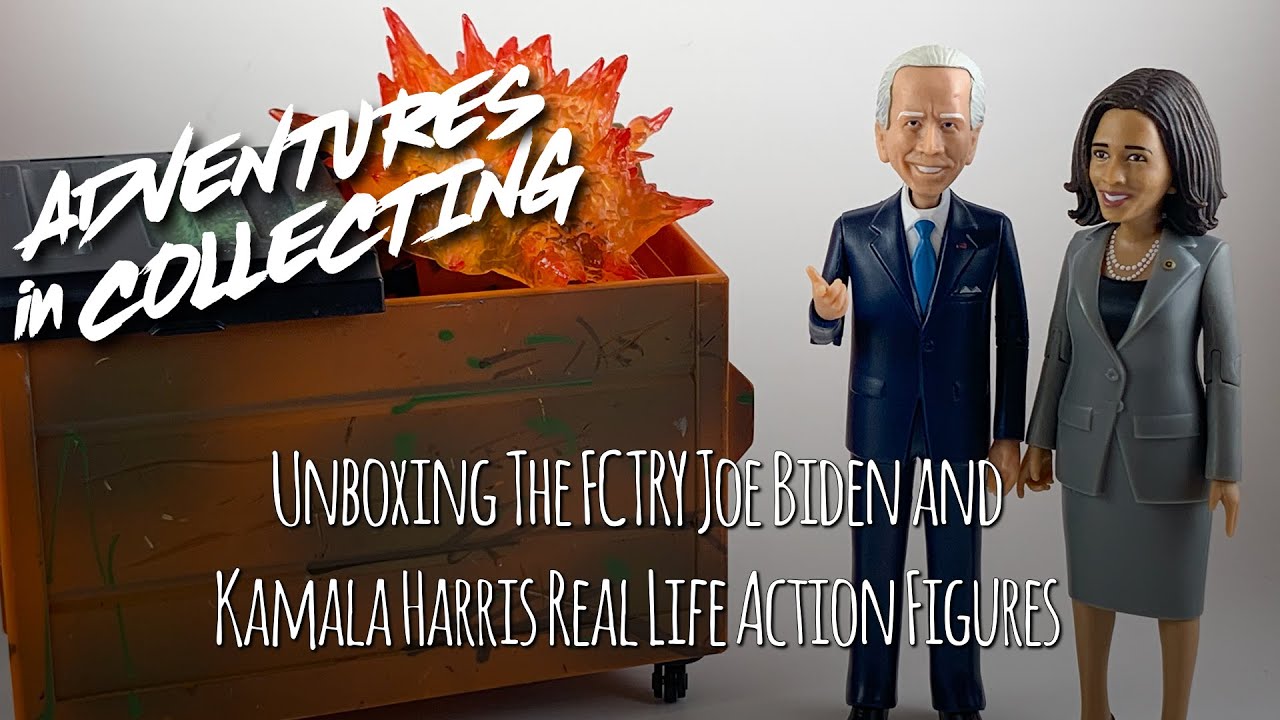 Unboxing the FCTRY Joe Biden and Kamala Harris Real Life Action Figures ...