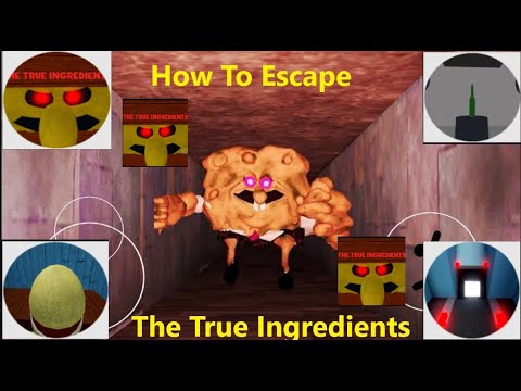 How To Escape The True Ingredients In - Roblox... [Full Walkthrough ...