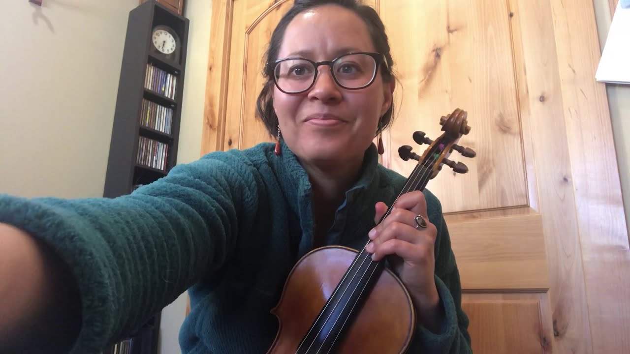 Road to Spencer fiddle lesson with Natalie Padilla - YouTube