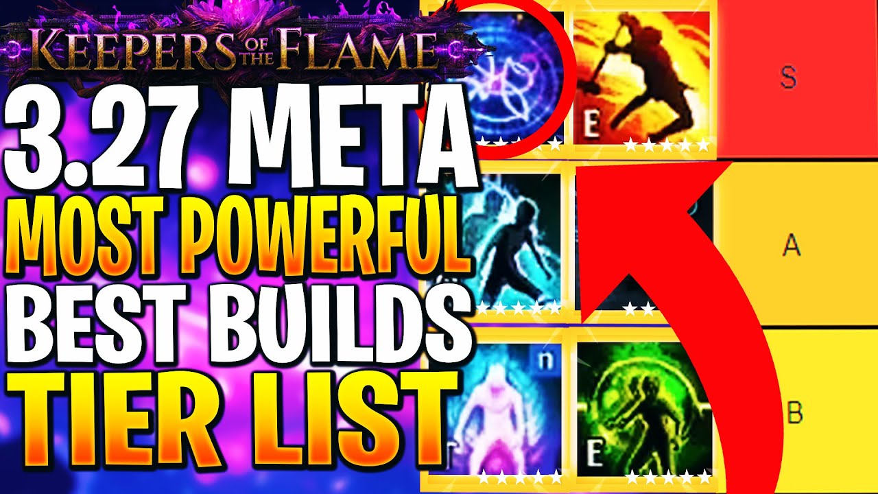 RANKING BEST BUILDS IN NEW POE1 META! Path of Exile Tier List (POE TIER ...