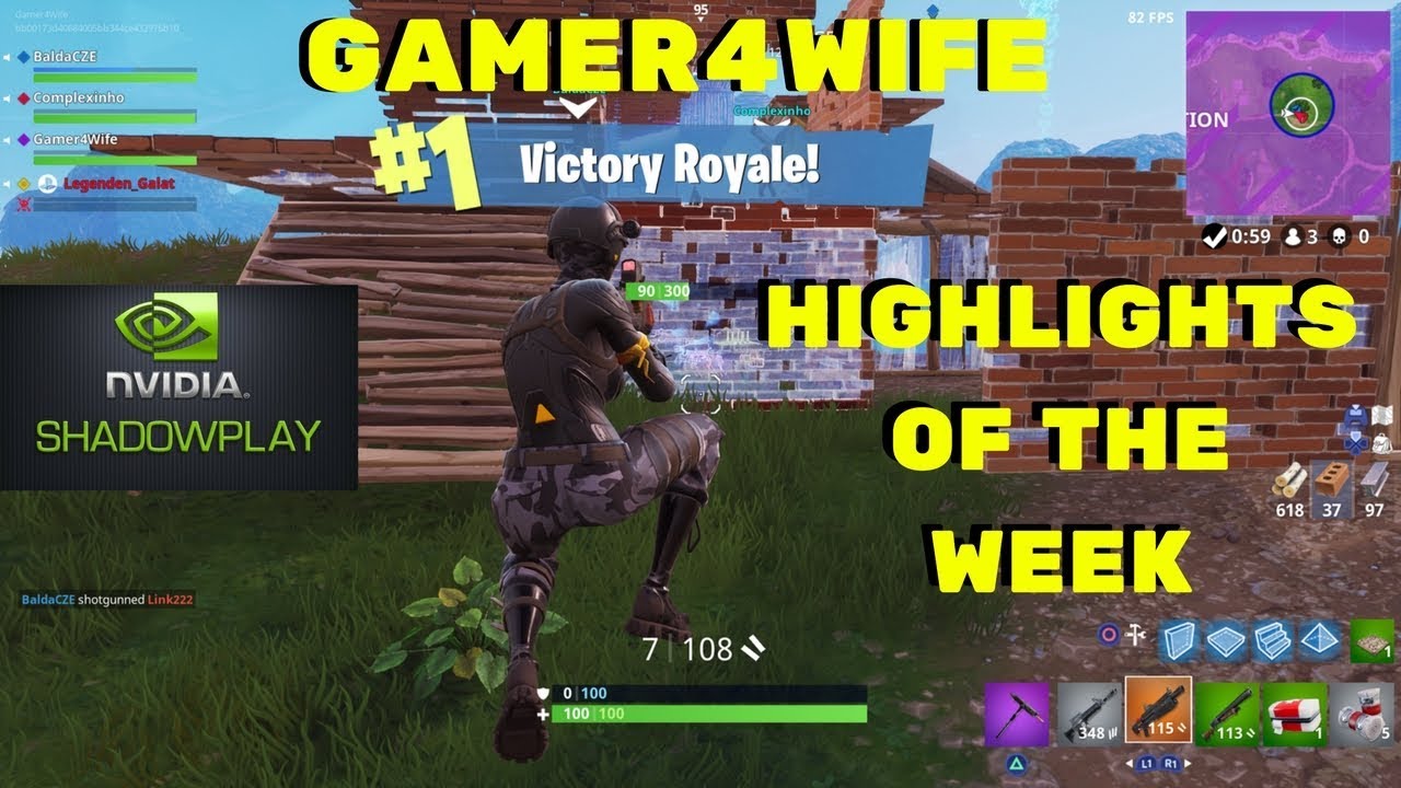Fortnite Kills of the week Highlights Episode 4 (USING NVIDIA ...