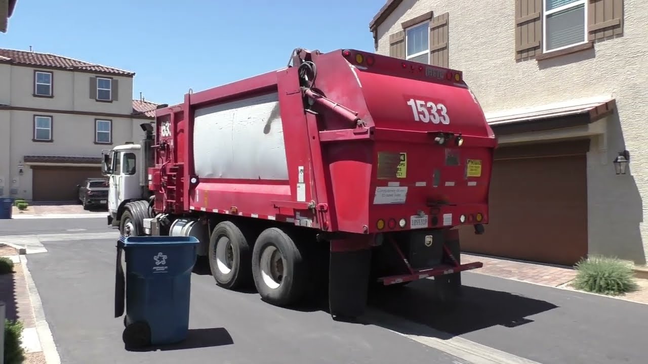 Townhouse Garbage Collection at the Edge of the City I (1533) - YouTube