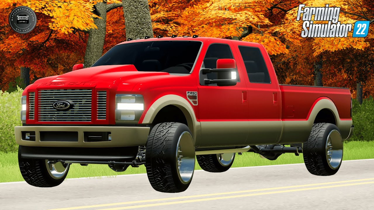 I BUILT THE ROWDIEST 6.4 POWERSTROKE! (6 Second 0-60) Farming Simulator ...