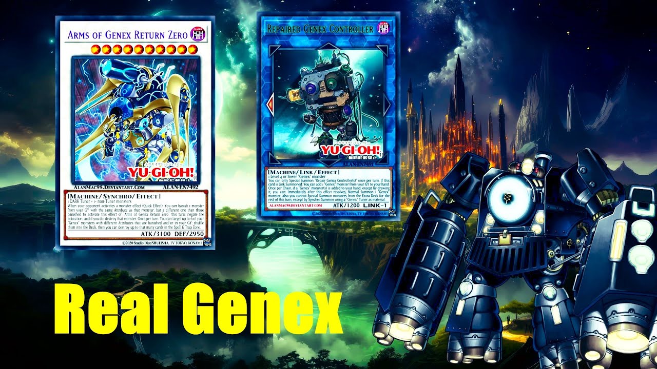 (YGOPRO)Real Genex deck pure,[TW01],Arms of Genex Return Zero - YouTube