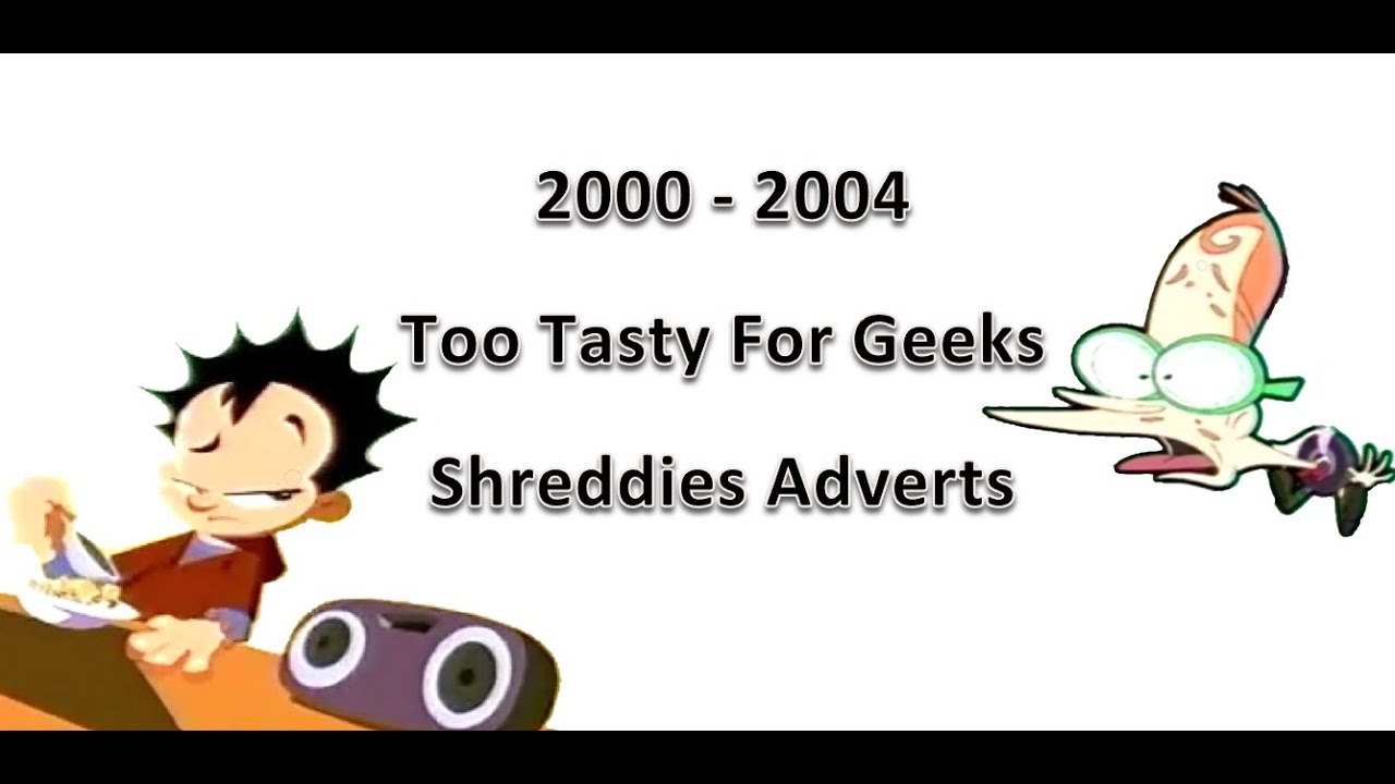 (2000-04) Too Tasty For Geeks Shreddies Cereal Advert Compilation - YouTube