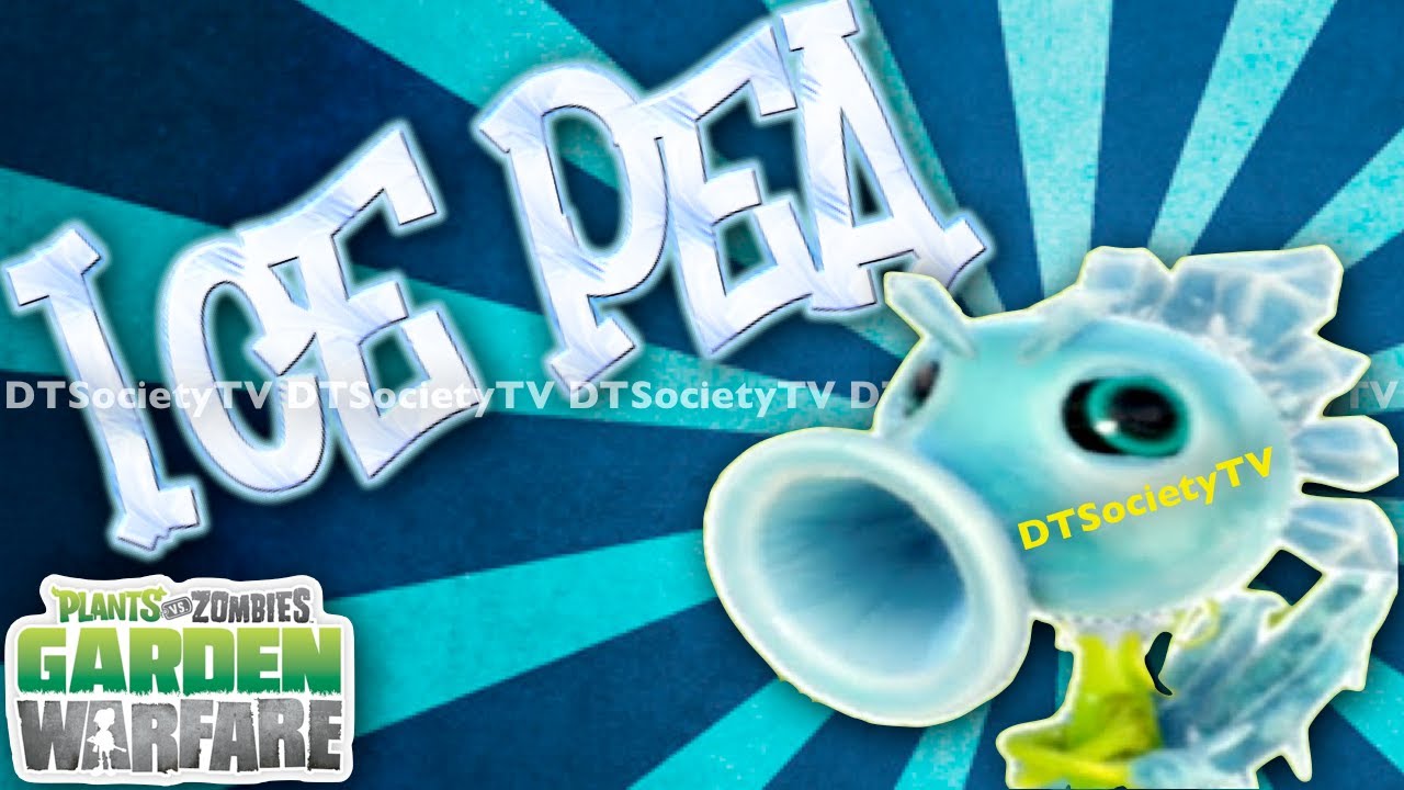 Ice Pea Gameplay - Plants vs Zombies Garden Warfare - YouTube